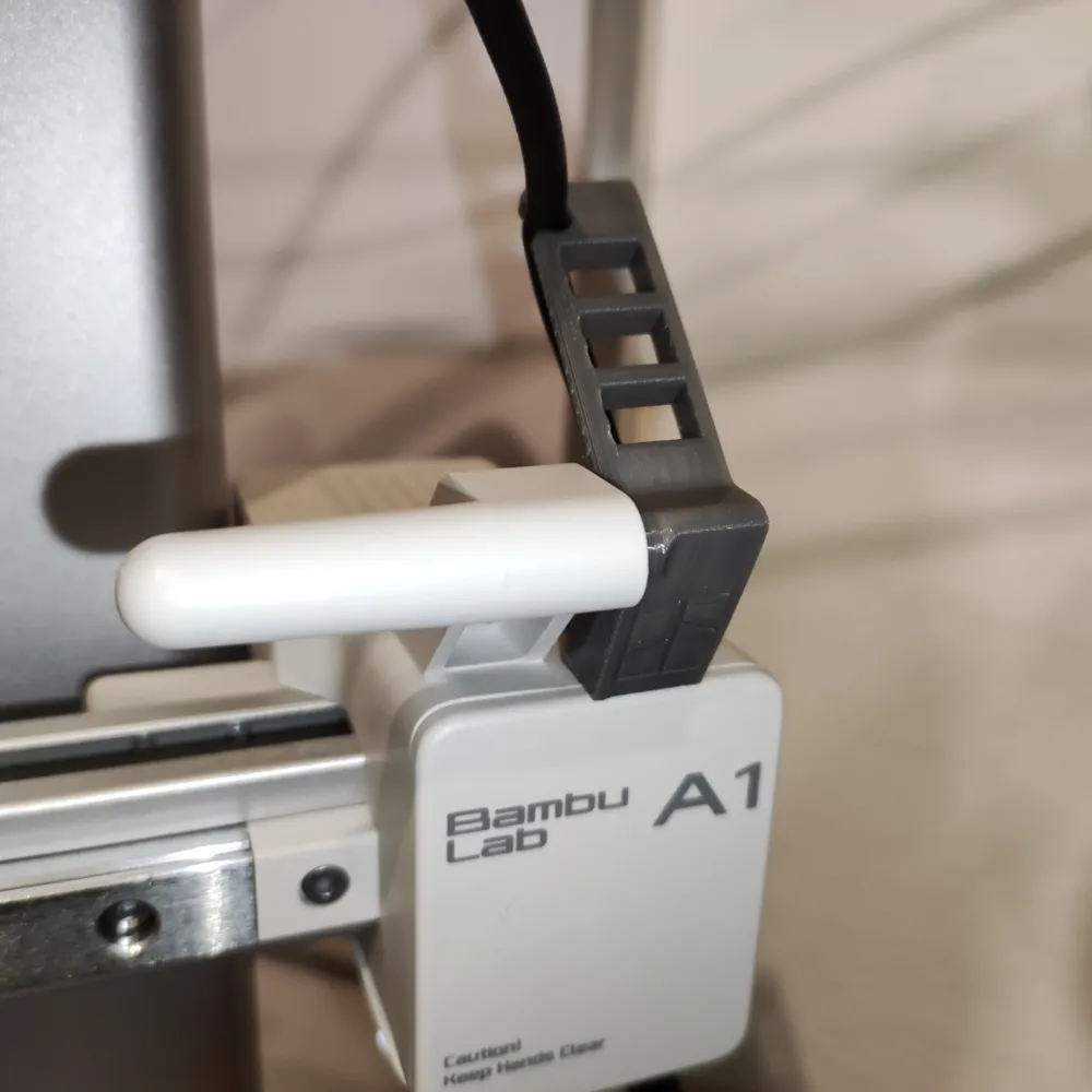 A1 Cutter stiffener and cable holder by Marinade - MakerWorld