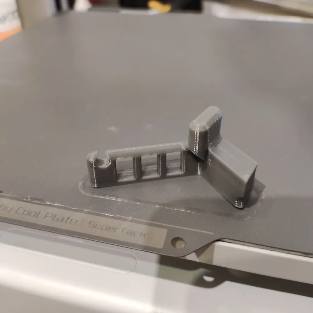 A1 Cutter stiffener and cable holder by Marinade - MakerWorld