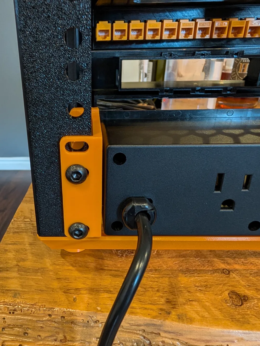 Recessed PDU Ears Mount for 10 inch Rack - Free 3D Print Model - MakerWorld