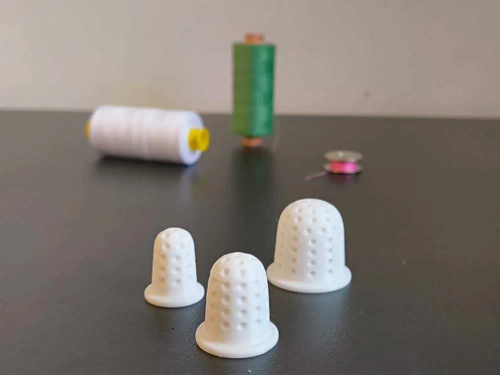 Sewing Thimble - 6 Sizes for a perfect fit by samulski MakerWorld ...