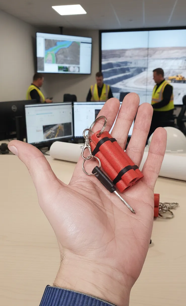 TNT Dynamite Keychain - Free 3D Print Model - MakerWorld