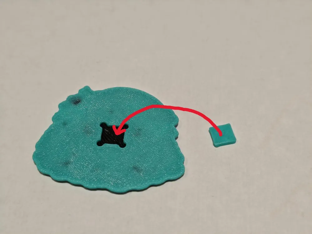 Happy mountain retractable badge - Free 3D Print Model - MakerWorld