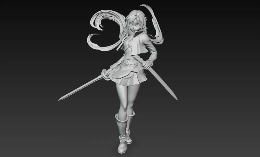 Asuna Yuukik Sword Art Online the Movie - Free 3D Print Model - MakerWorld