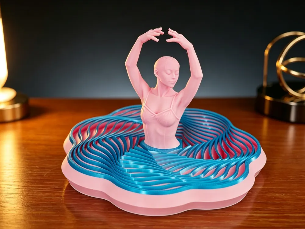 Ballet Fidget Tower - Free 3D Print Model - MakerWorld