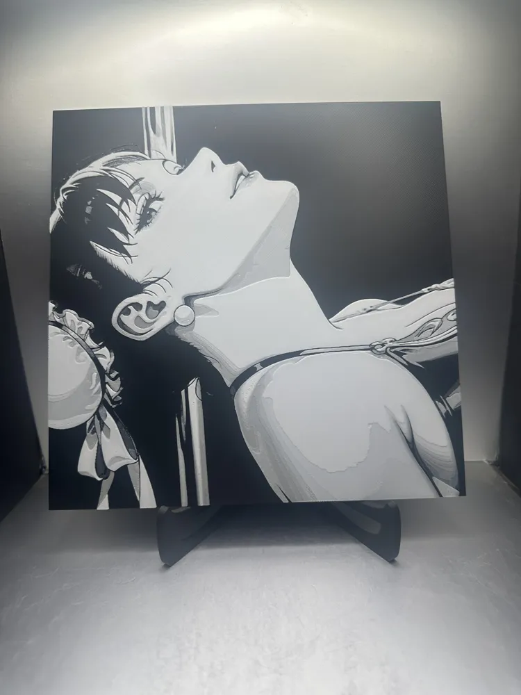 Chun-Li (Street Fighter) HueForge Wandkunst – Kostenloses 3D ...