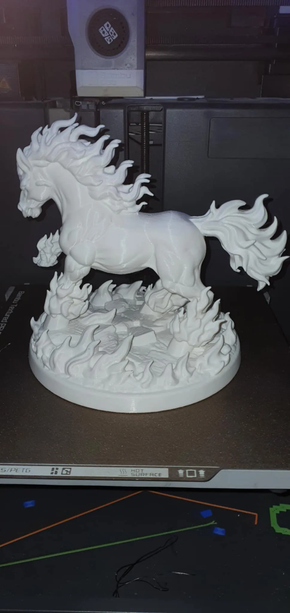 Inferno Steed – Demonic Fire Horse - Free 3D Print Model - MakerWorld