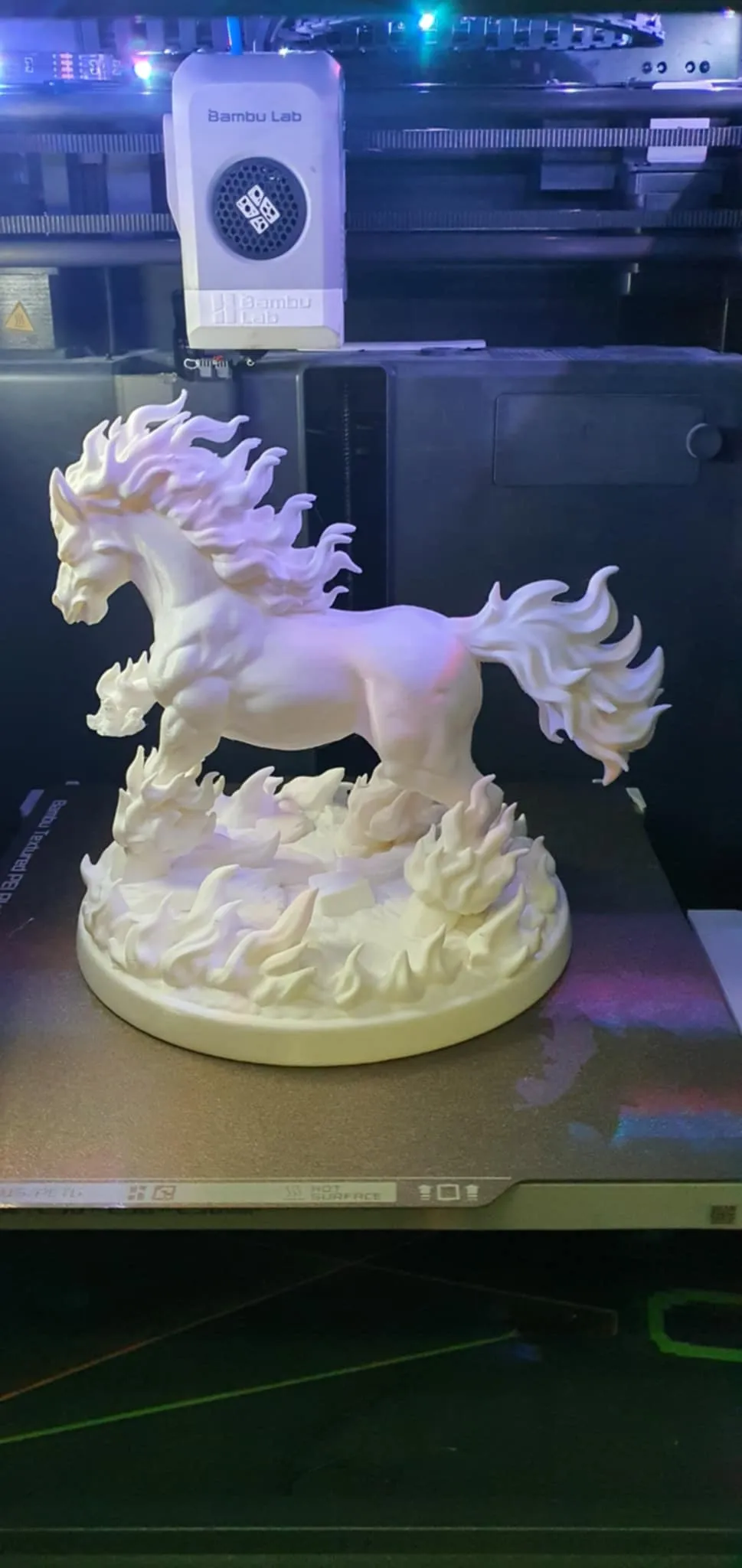 Inferno Steed – Demonic Fire Horse - Free 3D Print Model - MakerWorld