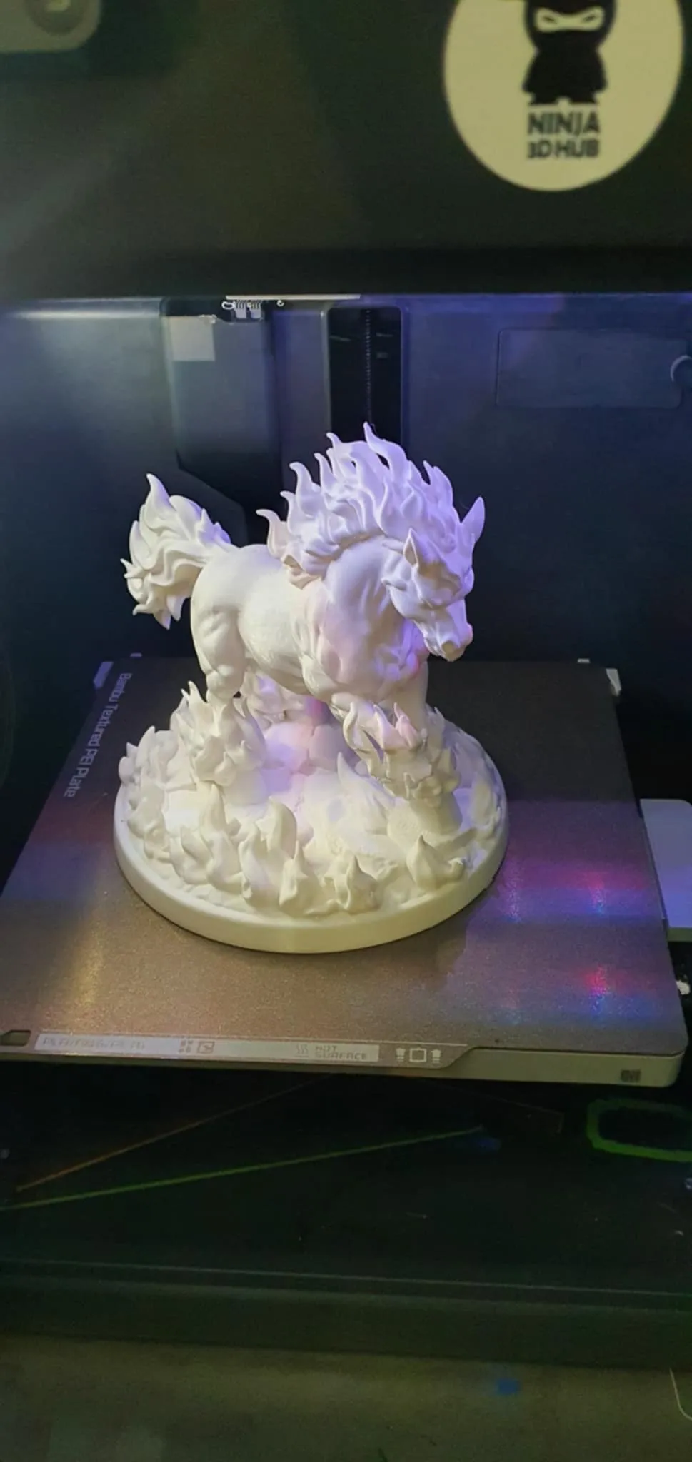 Inferno Steed – Demonic Fire Horse - Free 3D Print Model - MakerWorld