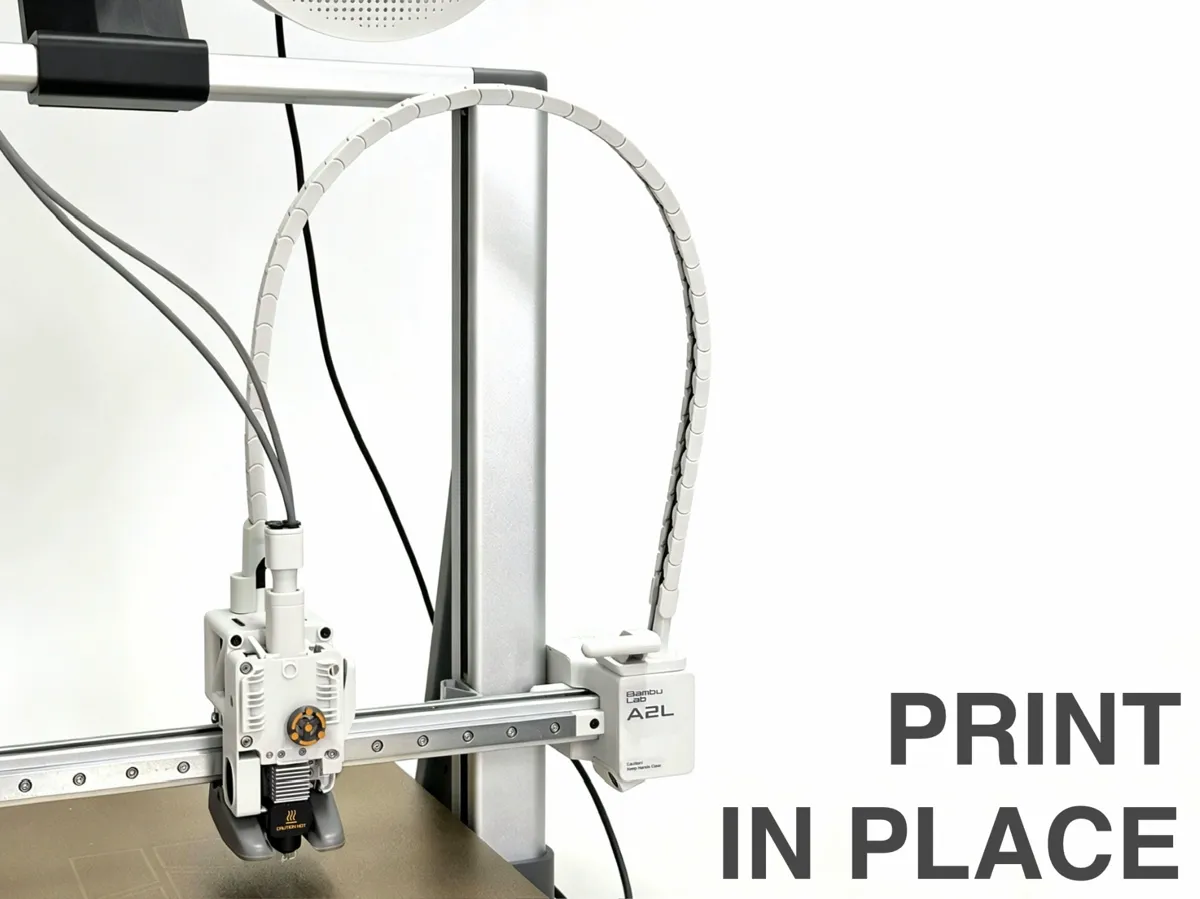 A2L Print Head Drag Chain (Print-in-Place) - Free 3D Print Model ...