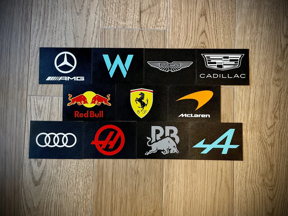 Aston Martin F1 2026 Logo – Horizontal Picture - Free 3D Print Model ...