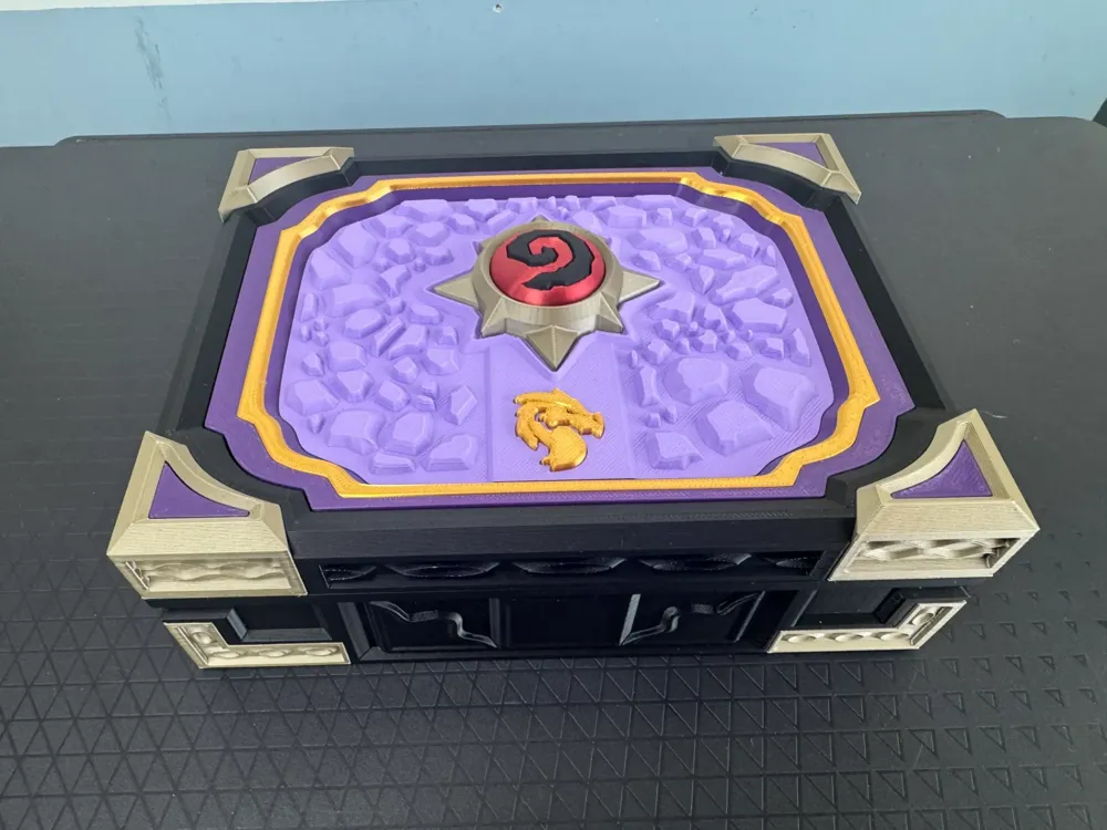 Hearthstone Dragon Box - Free 3D Print Model - MakerWorld