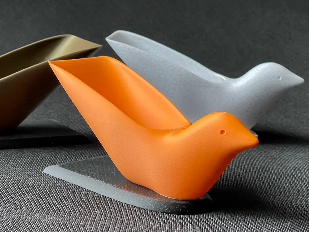 Bird Pencil Holder (brushes, pens, tools ...) by FlorinV - MakerWorld