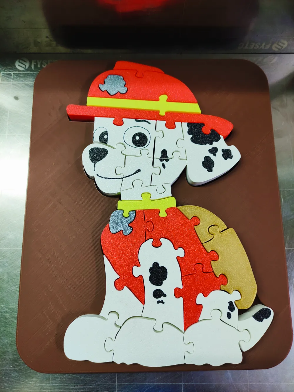 Puzzle Paw Patrol - Marshall (numbers and letters) by michal0082 ...