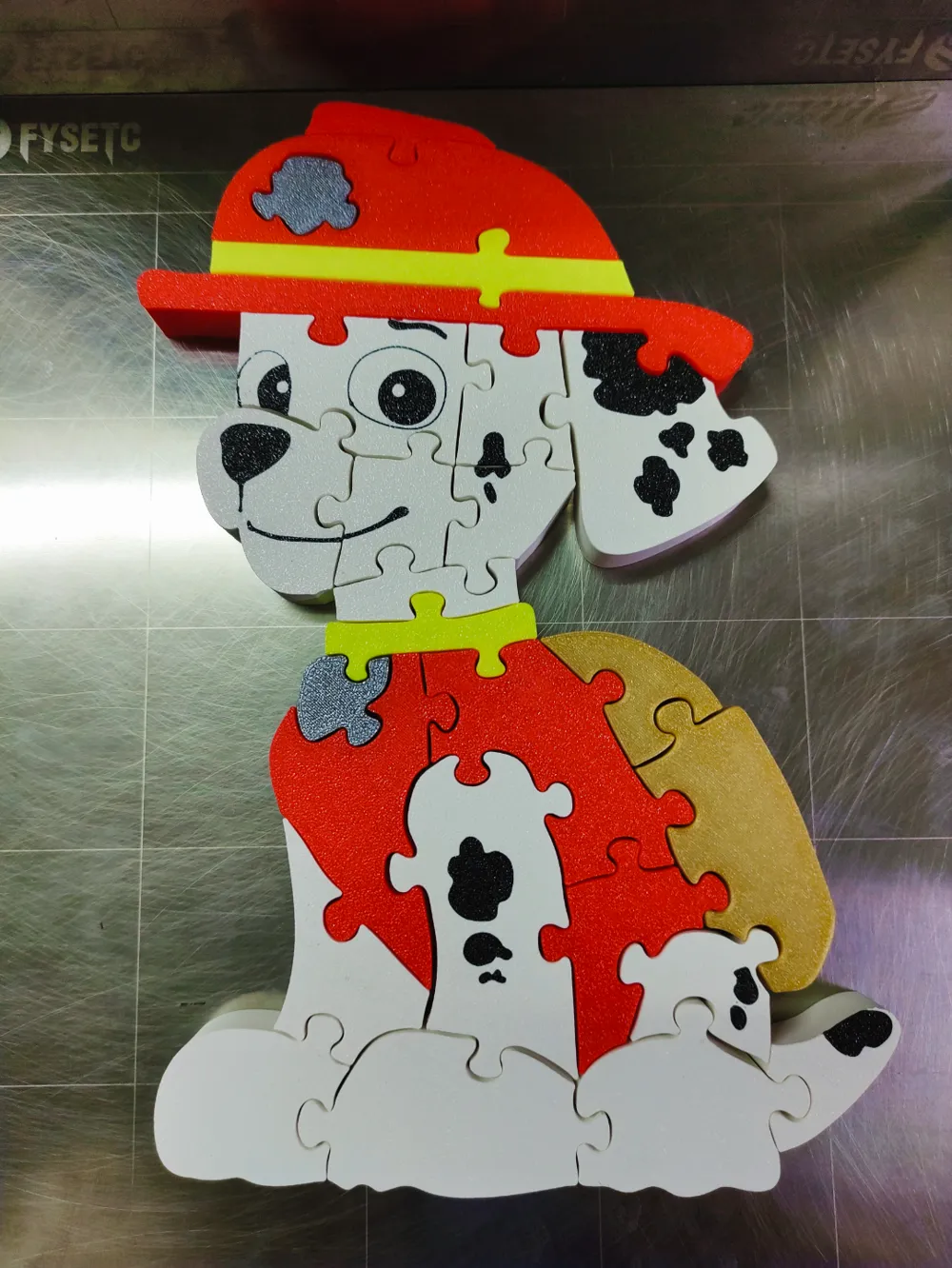 Puzzle Paw Patrol - Marshall (numbers and letters) by michal0082 ...