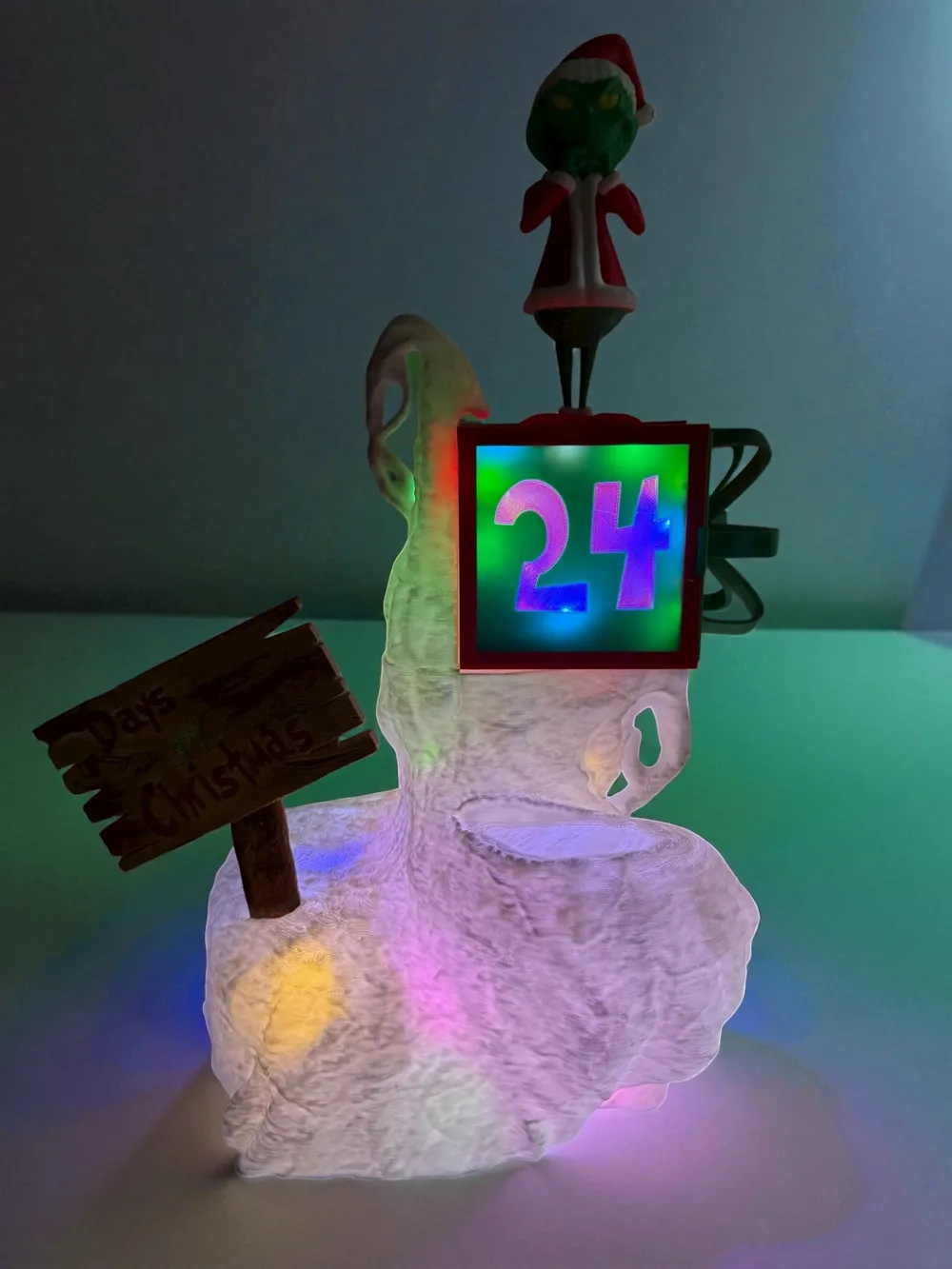 The Grinch's Countdown to Christmas - Free 3D Print Model - MakerWorld