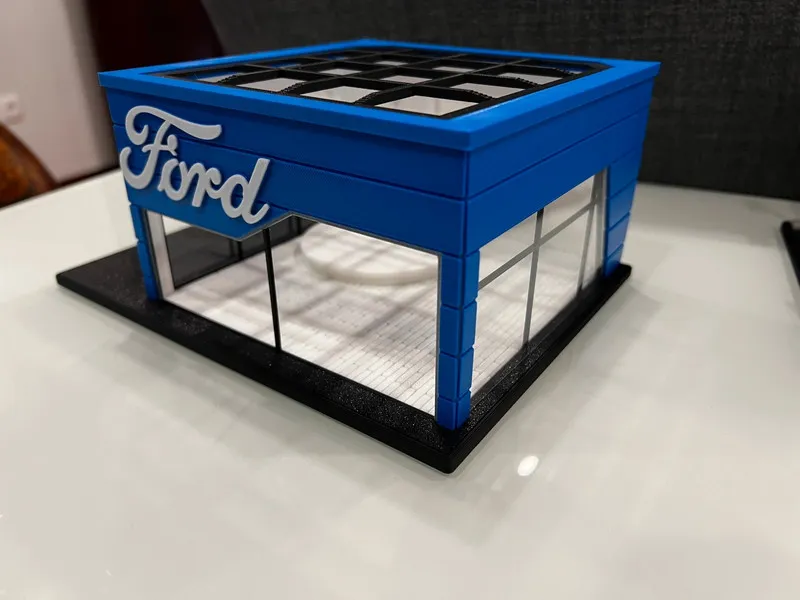 Diorama Showroom Ford - GigaPenguin3DPrinting - Free 3D Print Model ...