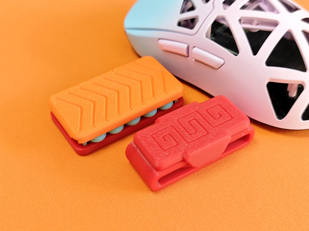 Dense Ratchet Marble-Style Bidirectional Fidget Slider Print Only No ...