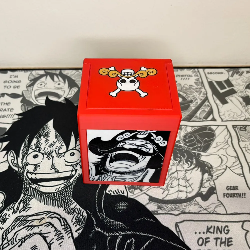 Caja de mazo de One Piece TGC - Modelo de impresión 3D gratuito ...