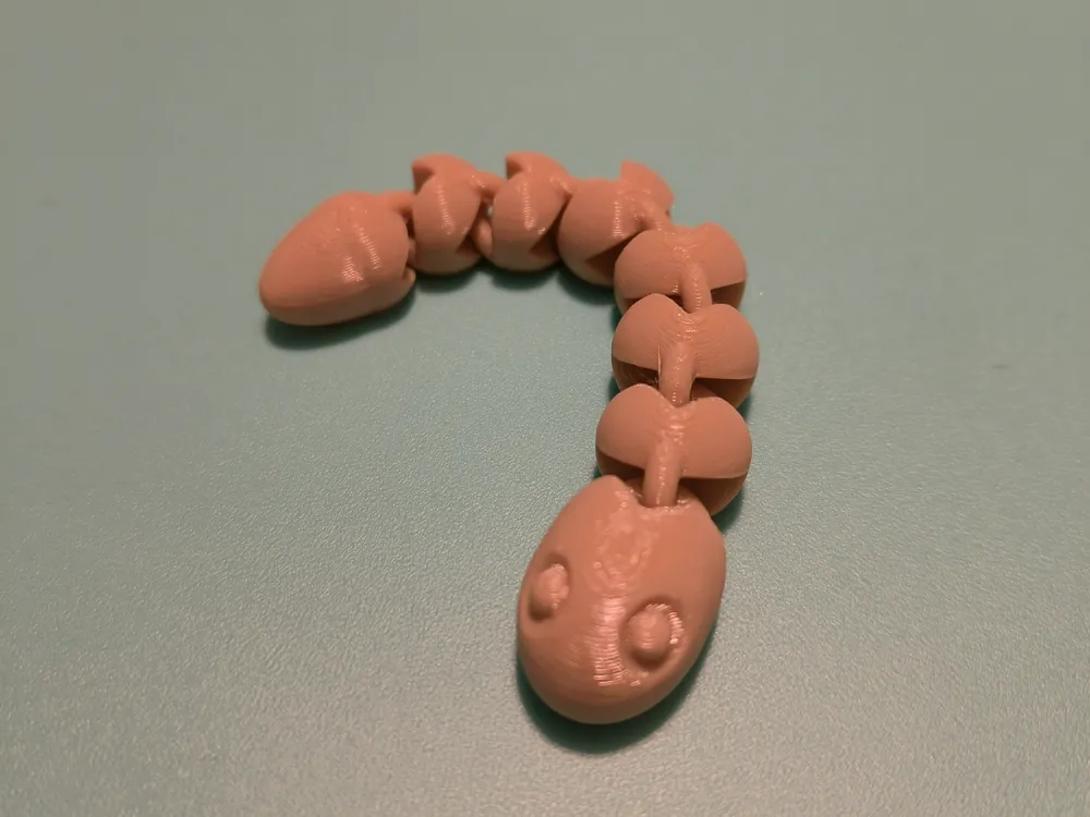 small snake - Free 3D Print Model - MakerWorld