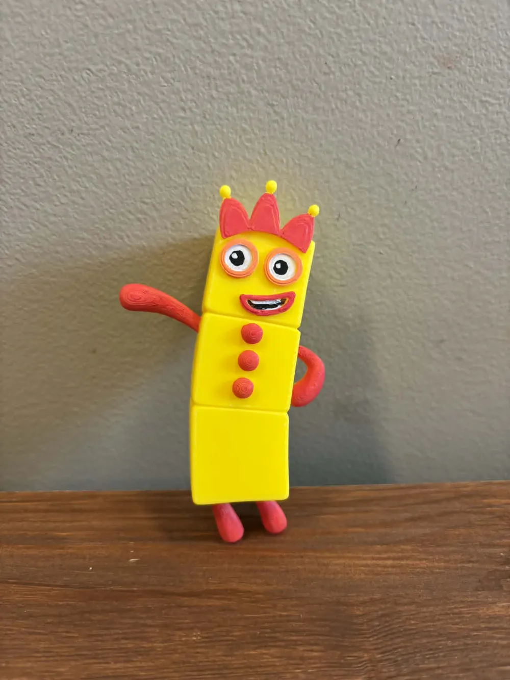 Numberblock Three from Numberblocks - Free 3D Print Model - MakerWorld