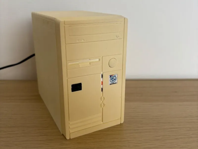 Mini Pc retro (Raspberry Pi case) - Free 3D Print Model - MakerWorld