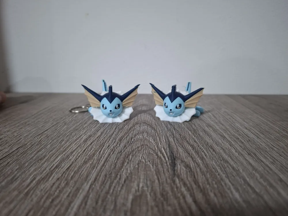 Vaporeon Flexi y Llavero - Modelo de impresión 3D gratuito - MakerWorld