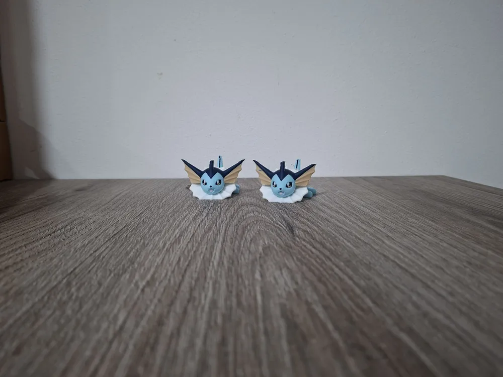 Vaporeon Flexi y Llavero - Modelo de impresión 3D gratuito - MakerWorld