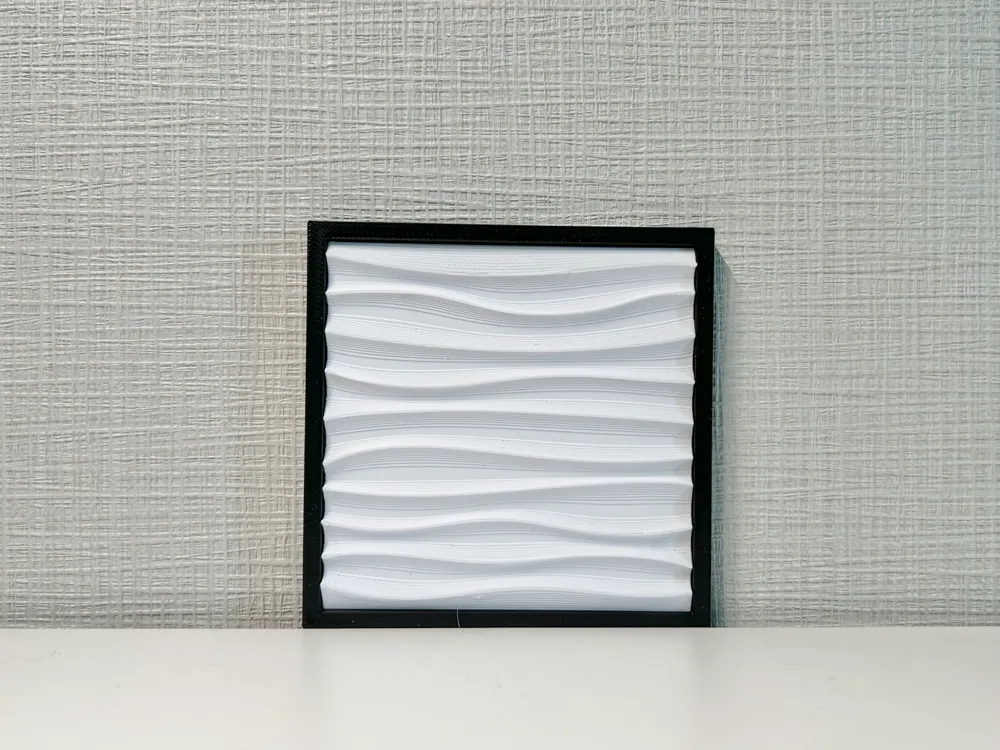 Wavy Wall Panel, Wall Decoration by Qualia3D MakerWorld: Download Free ...
