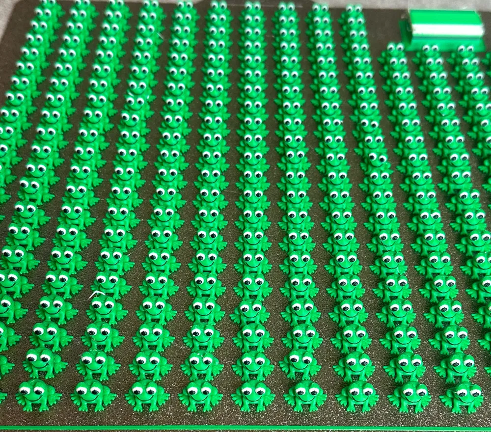 Frog Army - Pallet of Happy Frogs by Creations By Clark MakerWorld ...