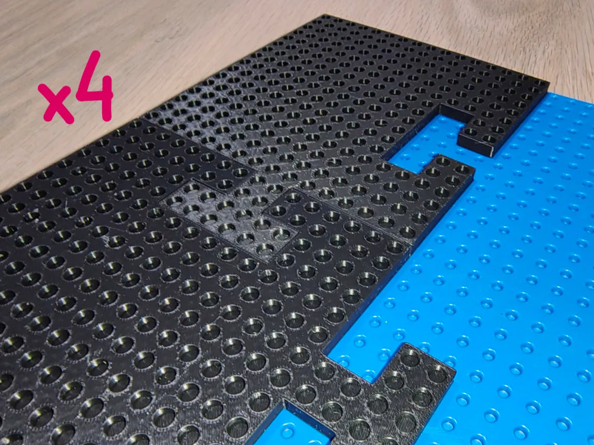 Reinforcement original 32x32 or 48x48 baseplates - Free 3D Print Model ...