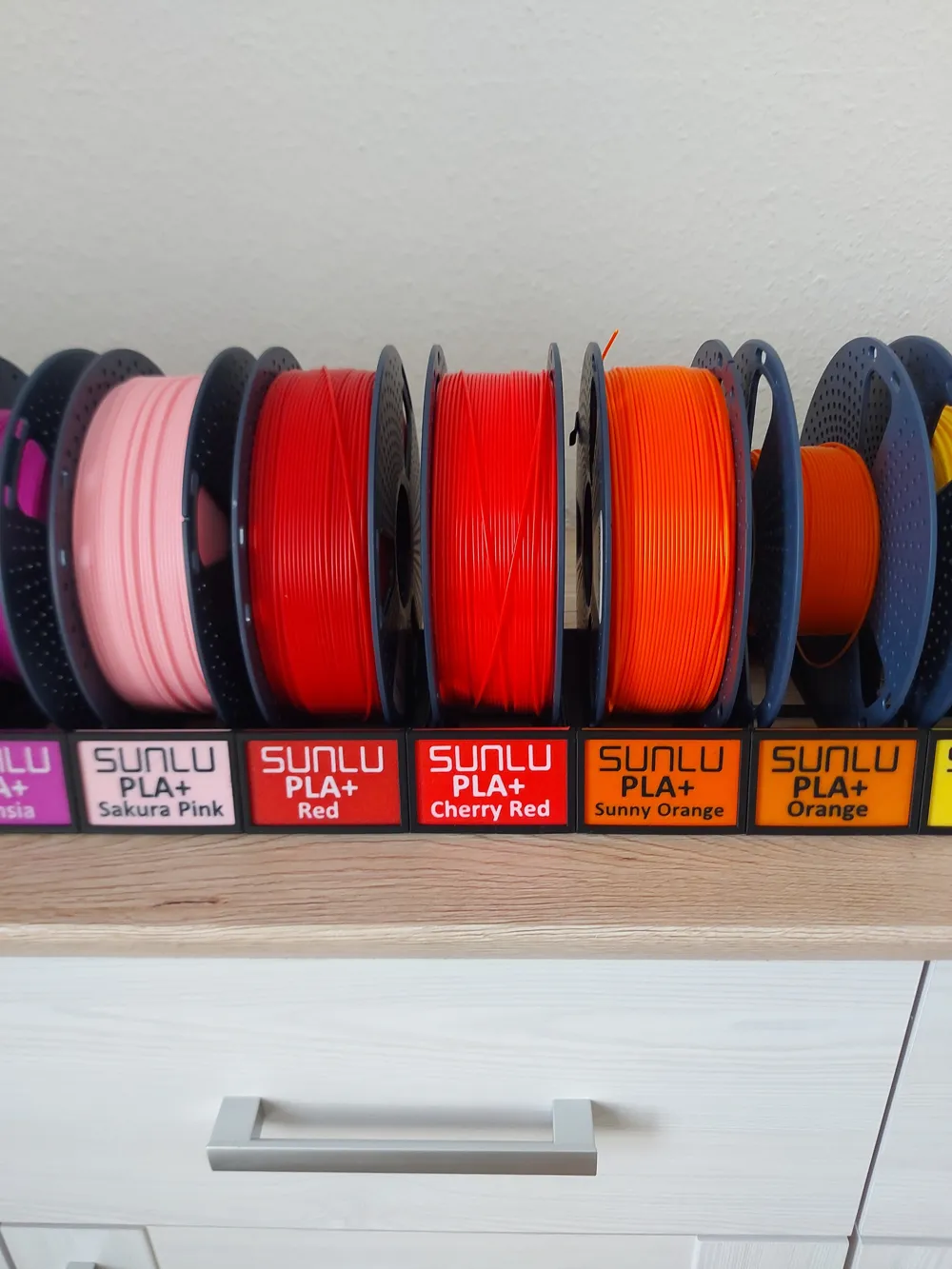 Fully Modular Filament Spool Holder + Silica Box - Free 3D Print Model ...