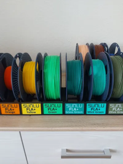 Fully Modular Filament Spool Holder + Silica Box by Scotty1978 ...