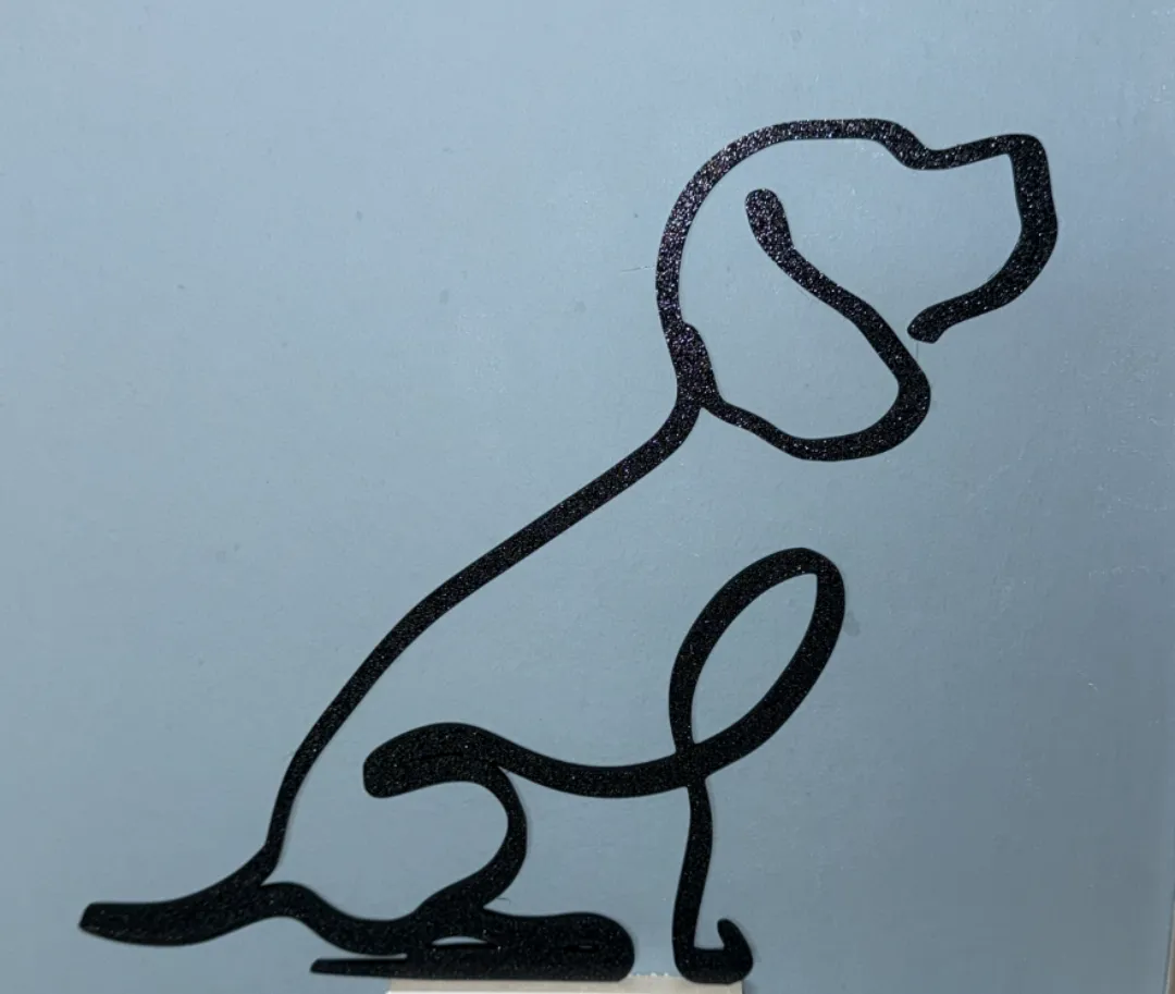 Silhueta de Cachorro - Modelo gratuito para impressão 3D - MakerWorld