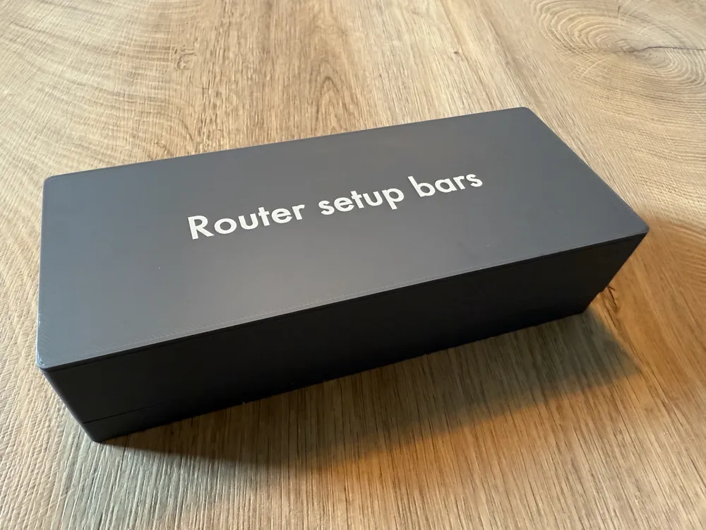 Router setup bars by UlysseJos - MakerWorld