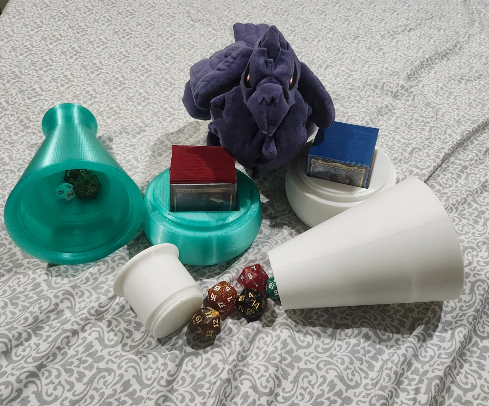 erlenmeyer flask MTG deck box by ThatSwordGuy - MakerWorld