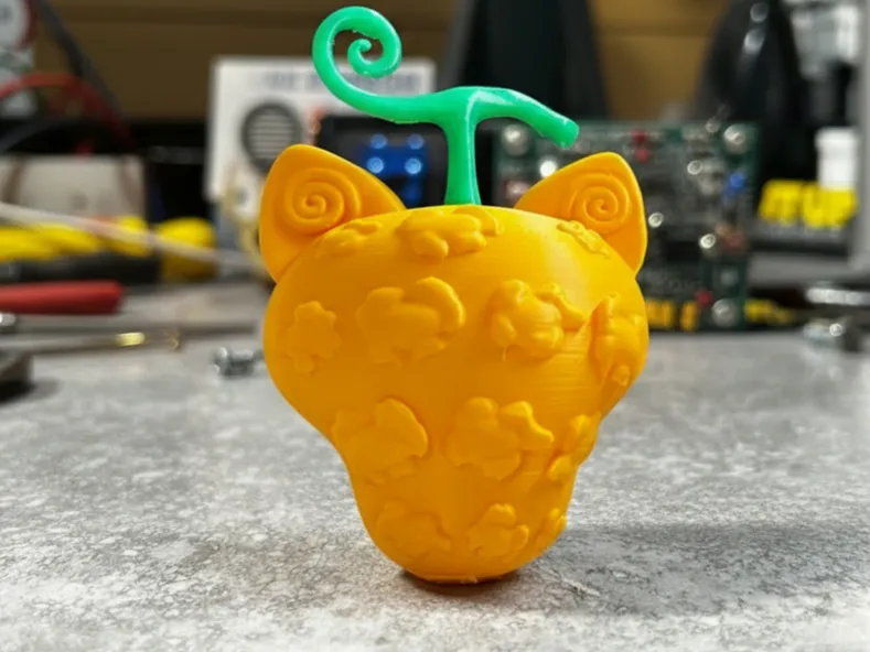 Neko Neko no Mi (Cat-Cat Fruit) - Modèle d'Impression 3D Gratuit ...