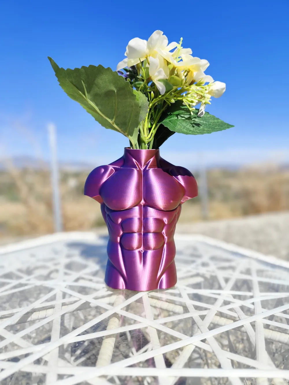 Muscle Torso Planter & Statue – Bold Modern Design - Free 3D Print ...