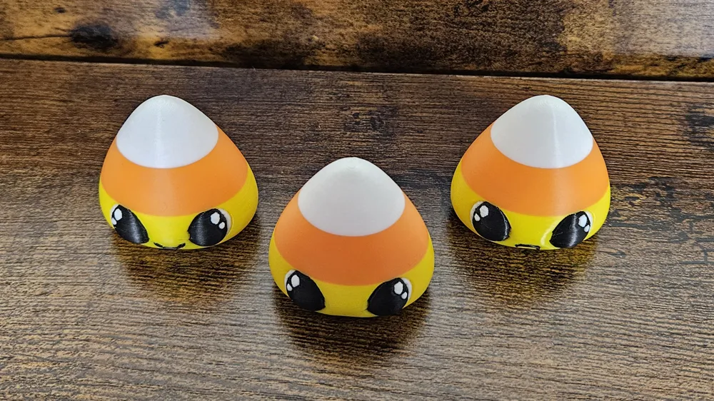 Candy Corn Mini Trio by Raven Rose Co. MakerWorld: Download Free 3D Models