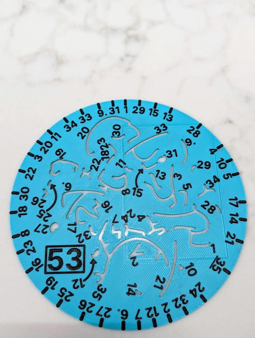 Doodle Disc 53 Ninja - Free 3D Print Model - MakerWorld