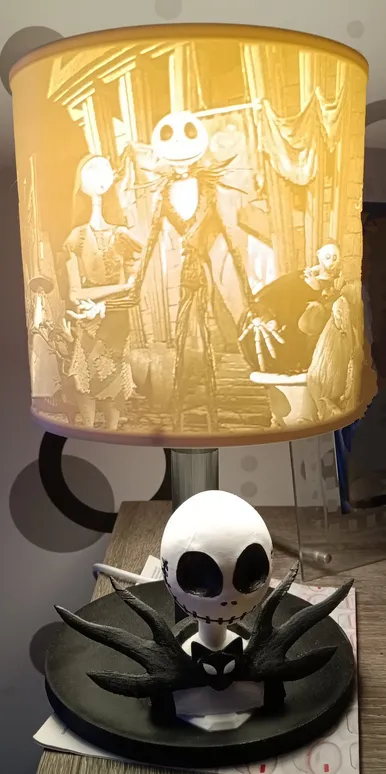 lithophane mr jack by raziel - MakerWorld
