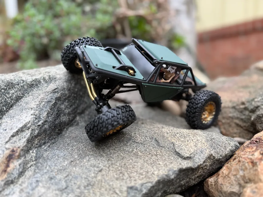 SCX24 LCG 10-Degree Skid Angle Tube Chassis - Free 3D Print Model ...