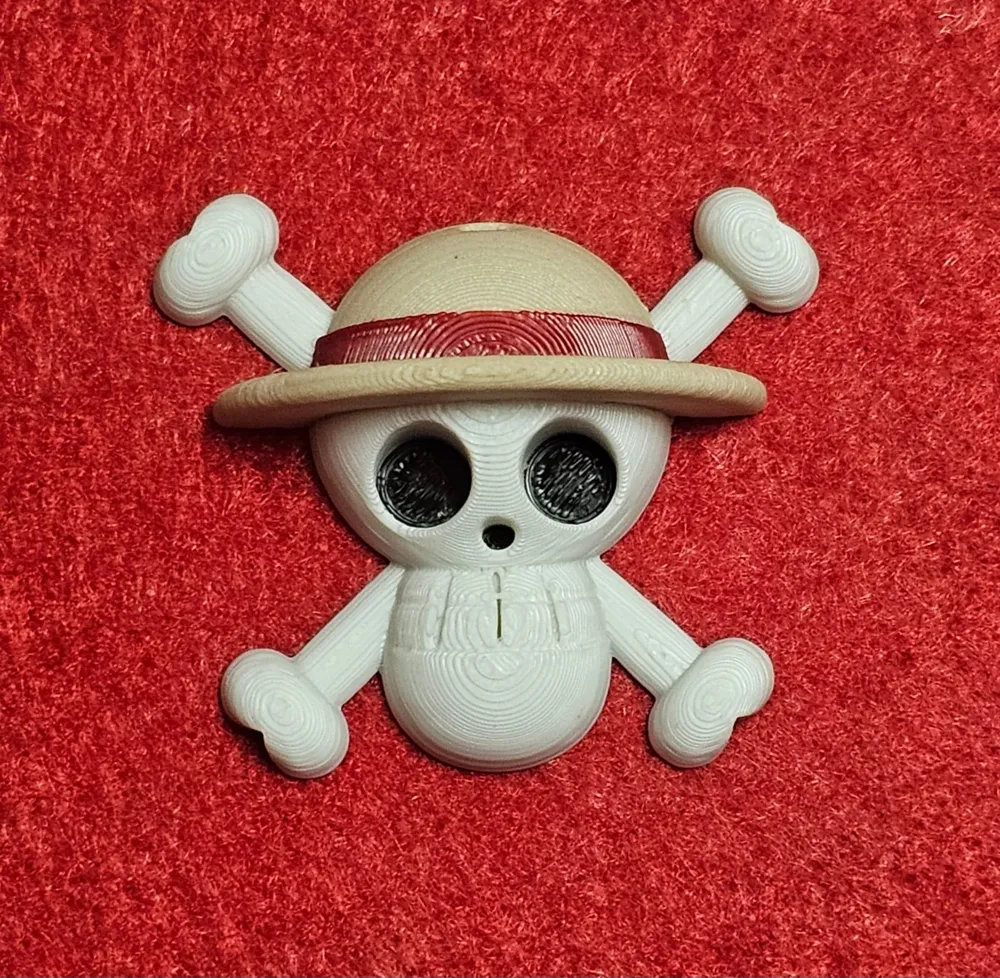 Jolly Roger One Piece key ring by thift88 - MakerWorld