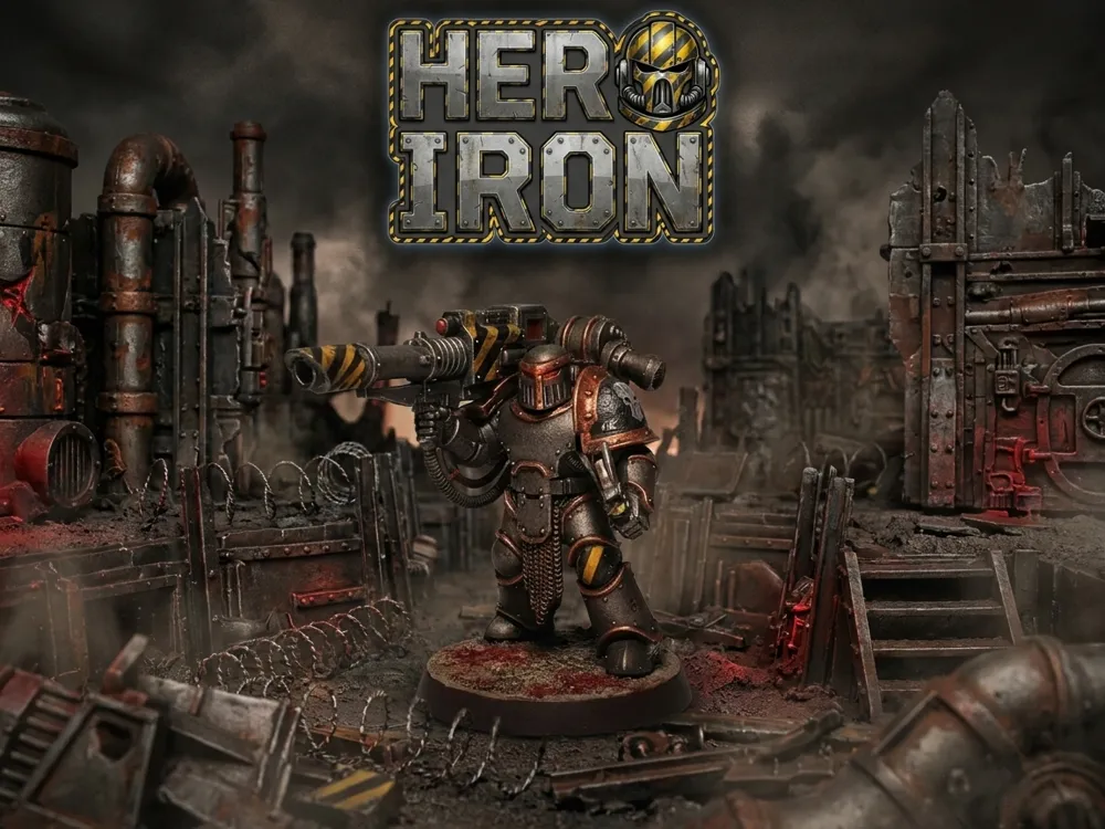 HERO IRON HEAVY - Free 3D Print Model - MakerWorld