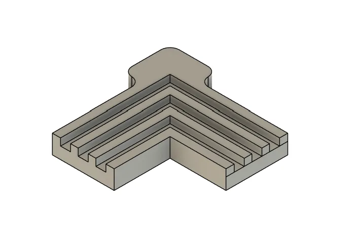 ws2812b 90° connector - Free 3D Print Model - MakerWorld