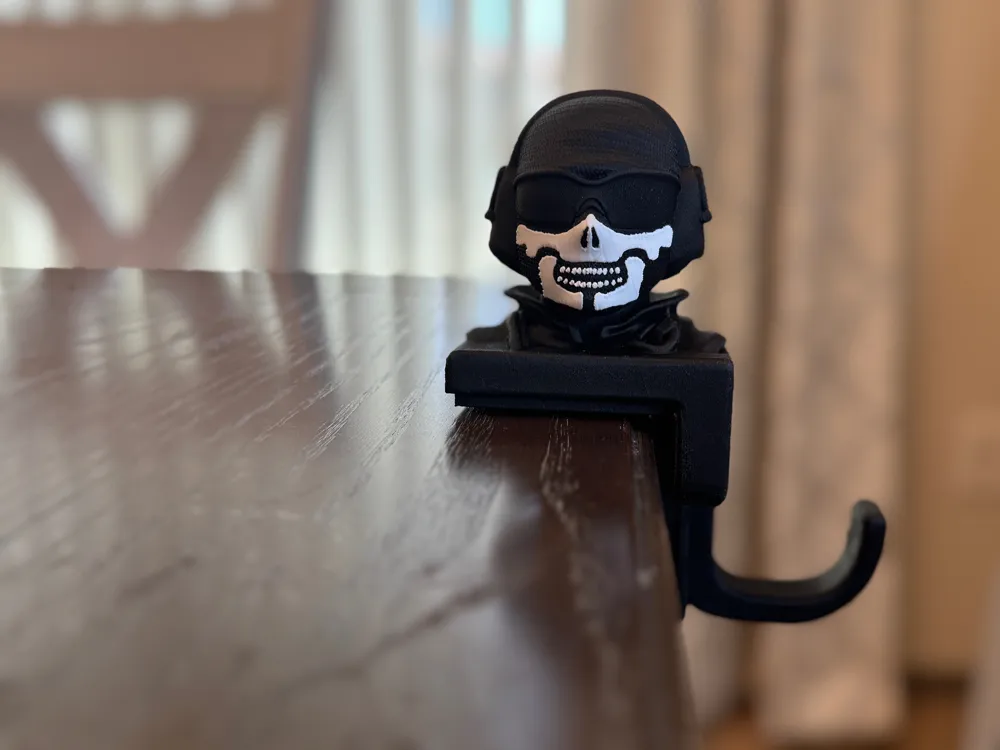 Call of Duty Headset Stand-Clamps to Desk or Table by SaltiVet 3D ...