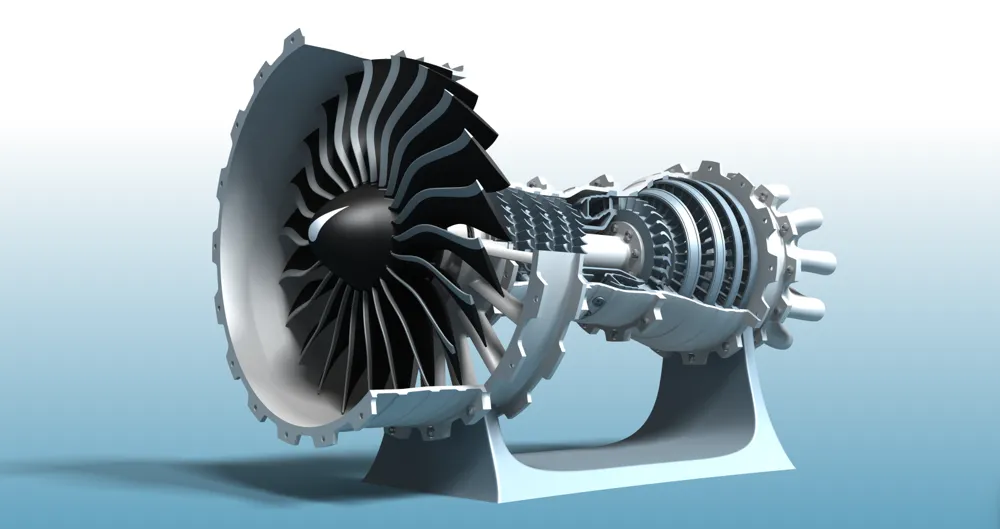 Alternate Fan and Spinners for 3D Printable Jet Engine Remixed by ...