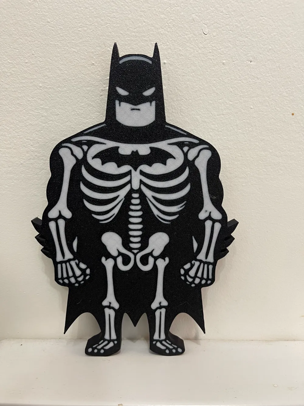 Skeleton Batman Halloween decor by mOliveira - MakerWorld