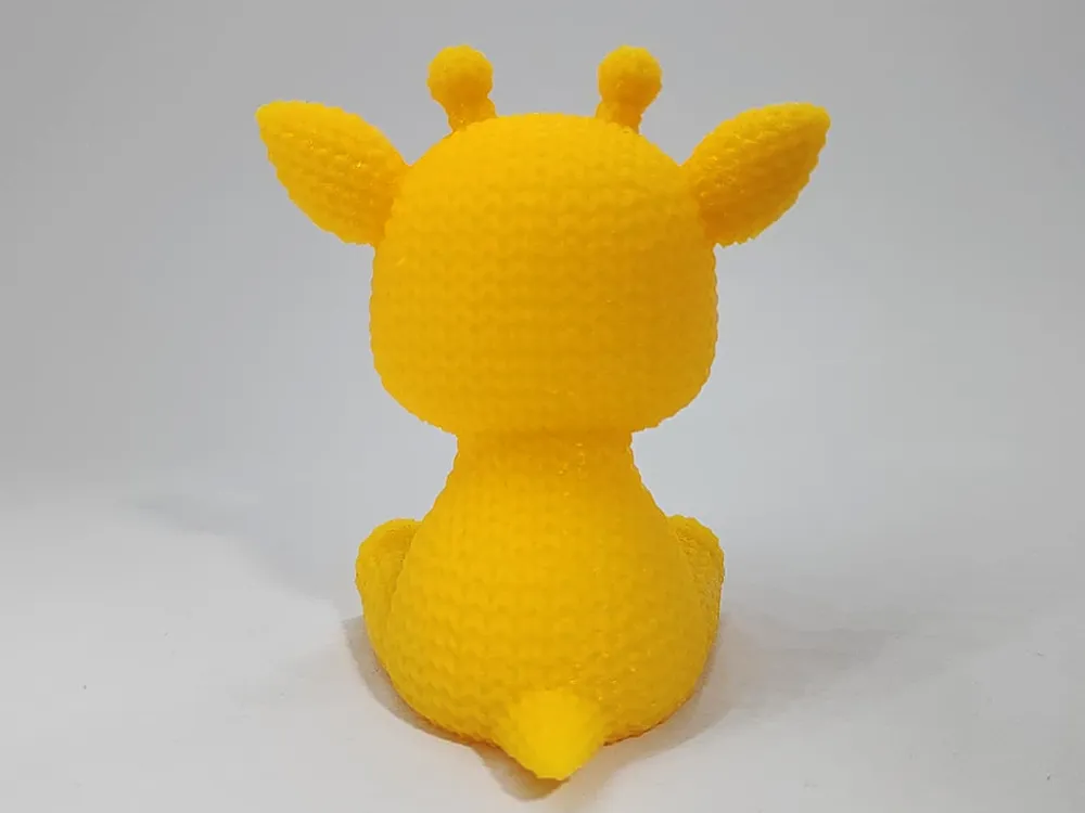Knitted Baby Giraffe - Free 3D Print Model - MakerWorld