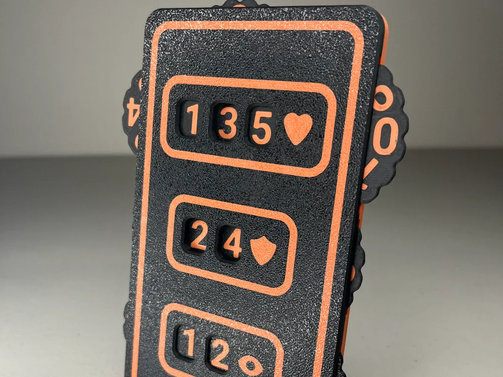 Dungeons and Dragons Stats Tracker - Free 3D Print Model - MakerWorld