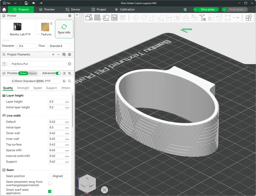 IKEA skadis Pliers Holder - Free 3D Print Model - MakerWorld